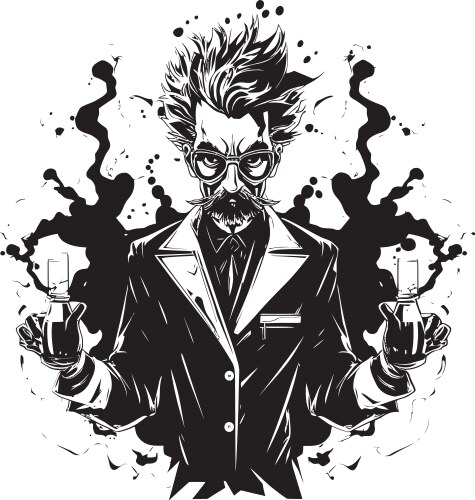 Mad Scientist Vector Images (over 970)