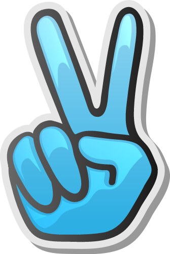 Finger Peace Sign Clip Art Peace Sign Peace Sign Hand Gesture