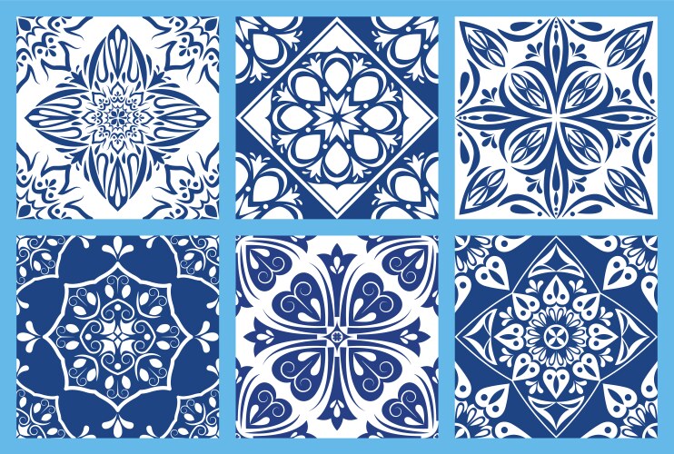 Italian Ceramic Tile Pattern Vector Images (over 2,200)