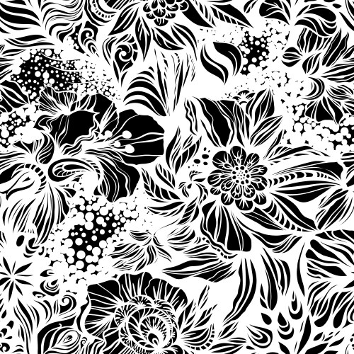 Floral seamless pattern Royalty Free Vector Image