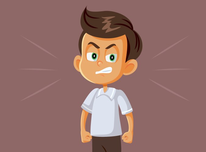 Angry Child Cartoon Vector Images (over 8,300)