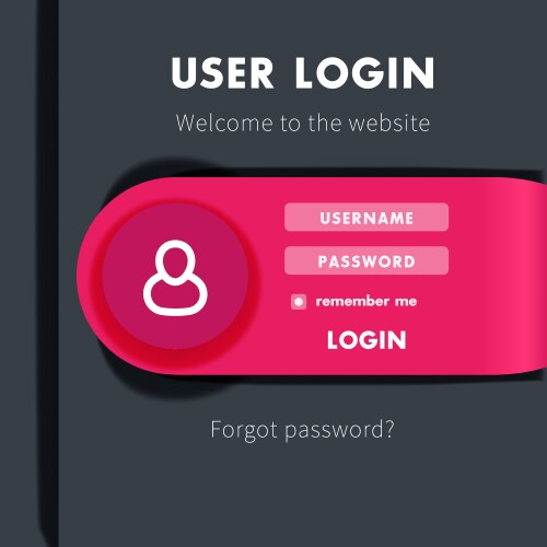 Flat design browser window Royalty Free Vector Image