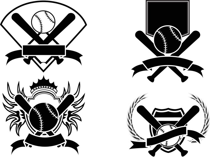 Logo of the chicago cubs major league baseball Vector Image