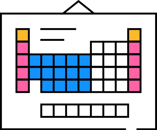 Periodic Table Elements Icon Vector Images (over 7,500)
