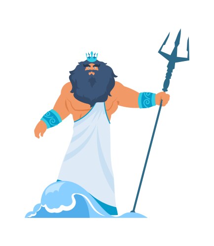 Neptune Greek God Vector Images (over 2,600)