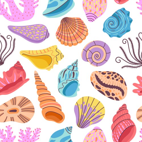 Cartoon Seashell Vector Images (over 9,800)