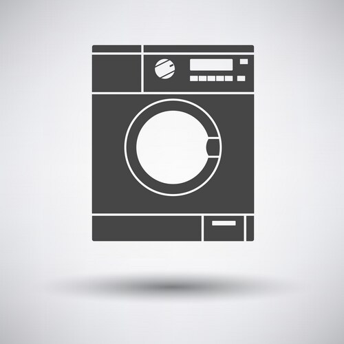 Washing machine icon Royalty Free Vector Image