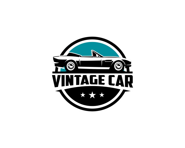 1964 aston martin dbs logo isolated Royalty Free Vector