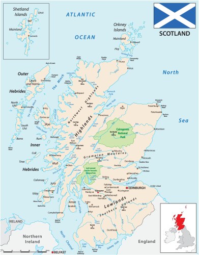 Outline Map of Scotland Vector Images (over 1,100)