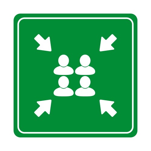 Emergency Assembly Point Sign Vector Images (over 160)