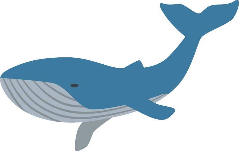 Simple Whale Clip Art