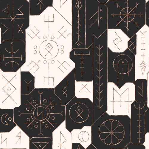 Rune Vector Images (over 8,200)