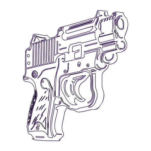 Gun Outline Vector Images (over 52,000)