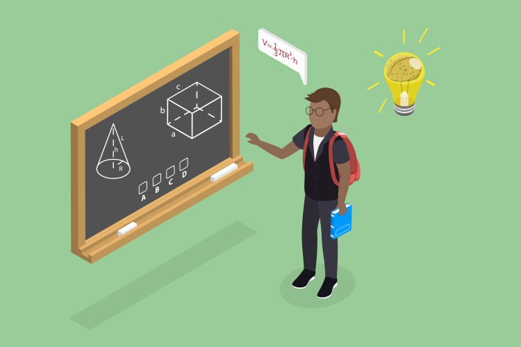 3d isometric flat Royalty Free Vector Image - VectorStock