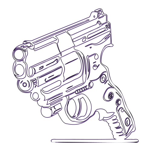 Gun Outline Vector Images (over 52,000)