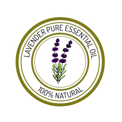 Lavender elegant card Royalty Free Vector Image