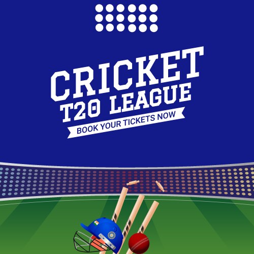Cricket Team Poster Template Vector Images (over 460)