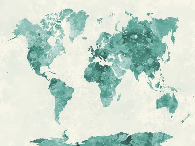Green World Map Vector Images (over 50,000)