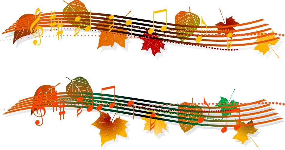 Music Notes Banner Vector Images (over 8,600)