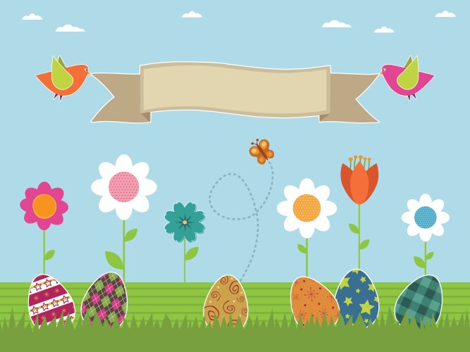 Paper art flowers 3d spring origami rose daisy Vector Image