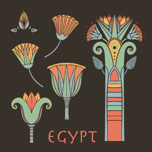 Egyptian Lotus Vector Images (over 720)
