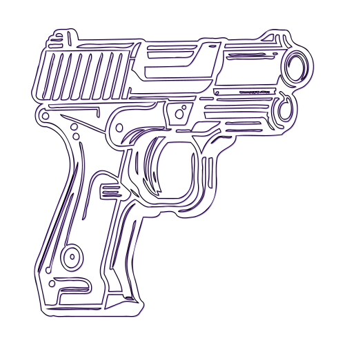 Gun Outline Vector Images (over 52,000)