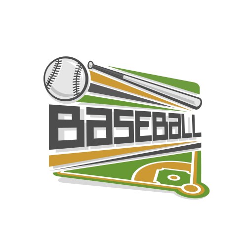 Baseball field Royalty Free Vector Image - VectorStock