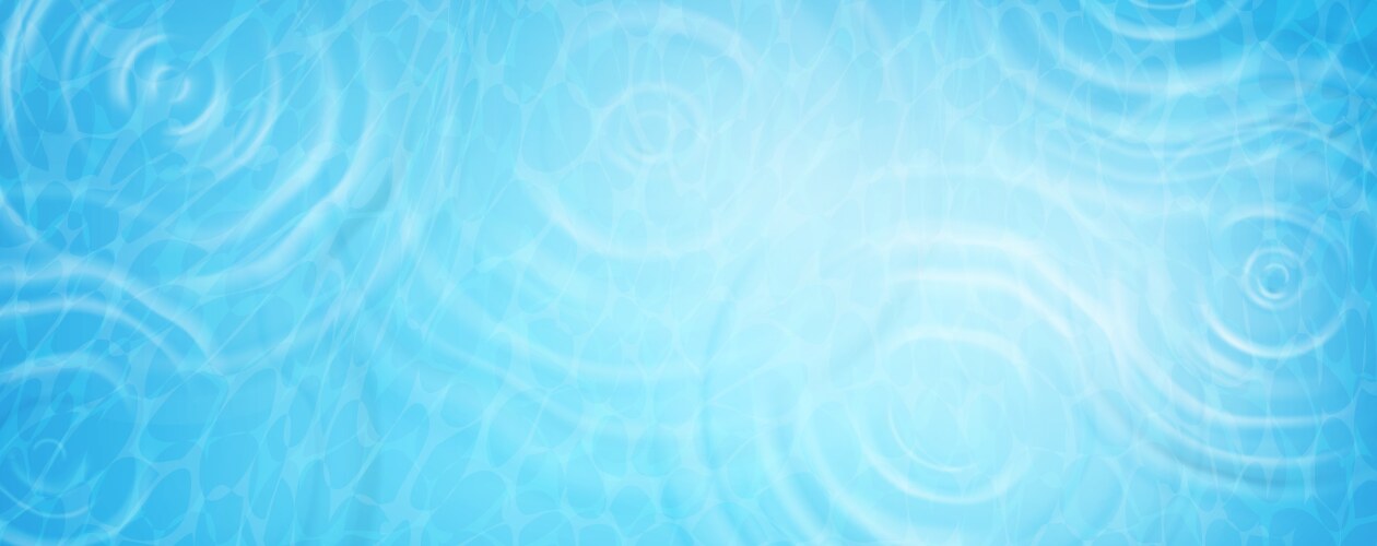 Realistic water wave surface with bubbles fizz Vector Image