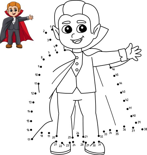 Character coloring page Royalty Free Vector Image