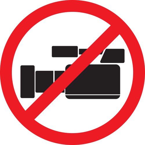 No Recording Sign Vector Images (over 2,200)
