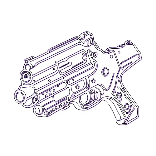 Gun Outline Vector Images (over 52,000)