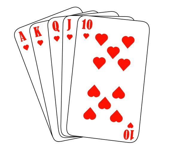 Royal Straight Flush Vector Images (over 430)