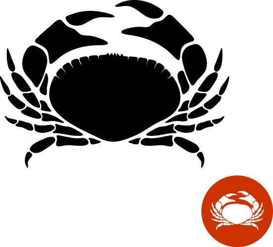 Alaskan king crab Royalty Free Vector Image - VectorStock