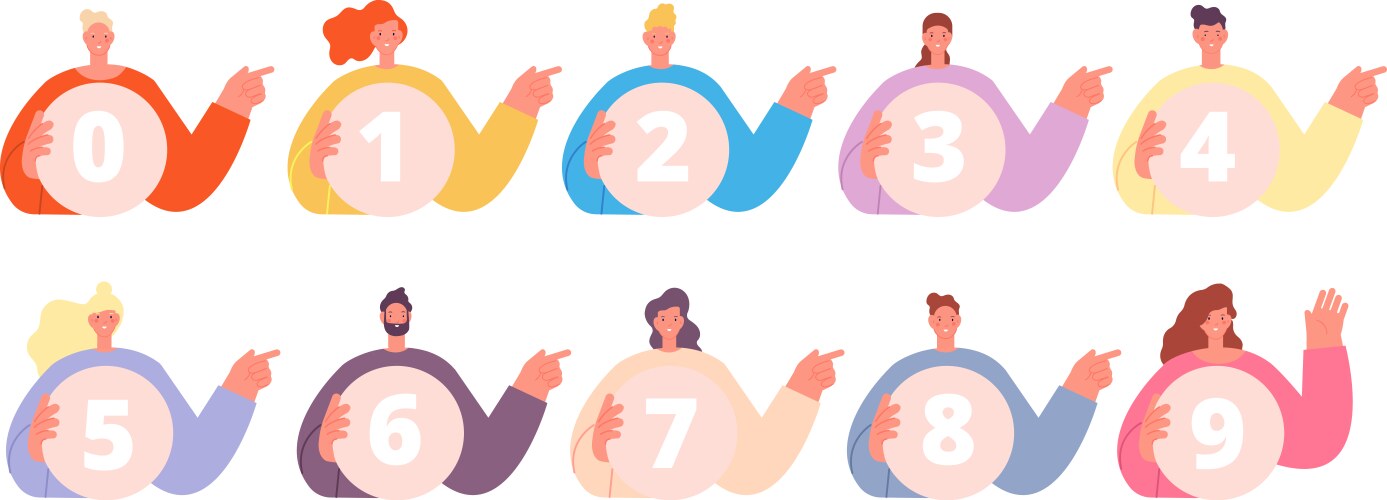0 to 9 Vector Images (over 330,000)