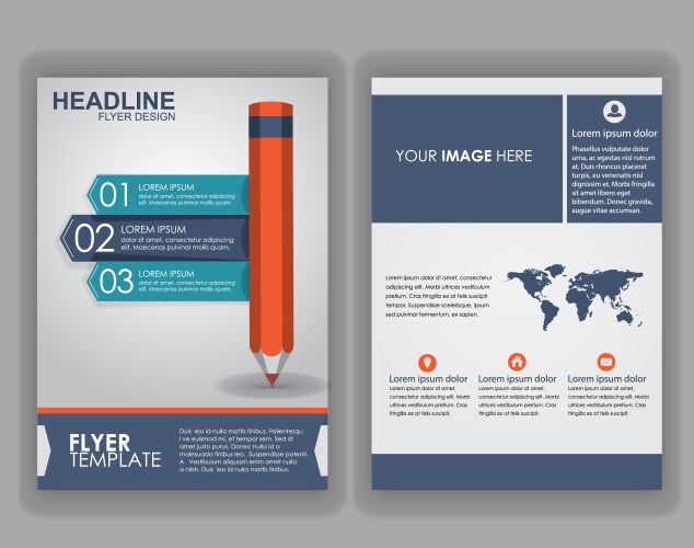 Modern infographic elements for business Vector Image