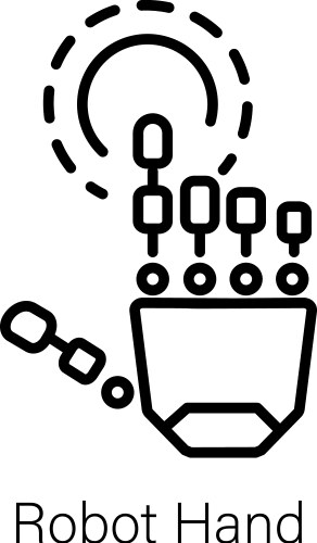 Robot translator Royalty Free Vector Image - VectorStock