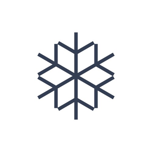 Design corn and flake sign set Royalty Free Vector Image