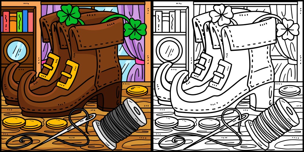 Shoes Coloring Vector Images (over 38,000)