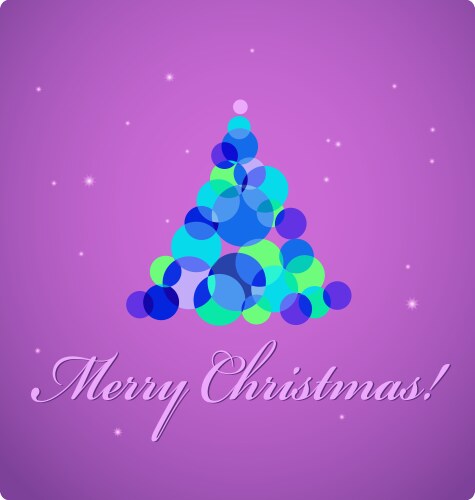 Global diversity tree greeting card Royalty Free Vector