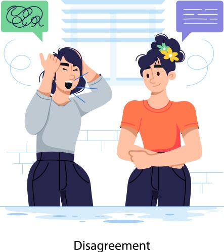 Calm down Royalty Free Vector Image - VectorStock