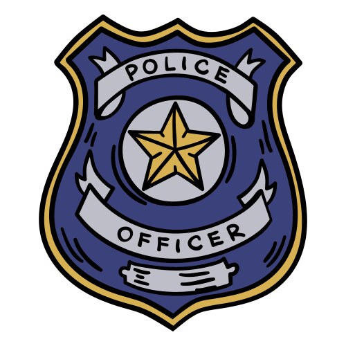 Hand Drawn Police Badge Vector Images (over 270)