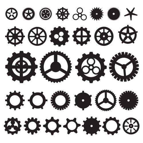Steampunk Gears Logo Steampunk Logo Designs, Themes, Templates And
