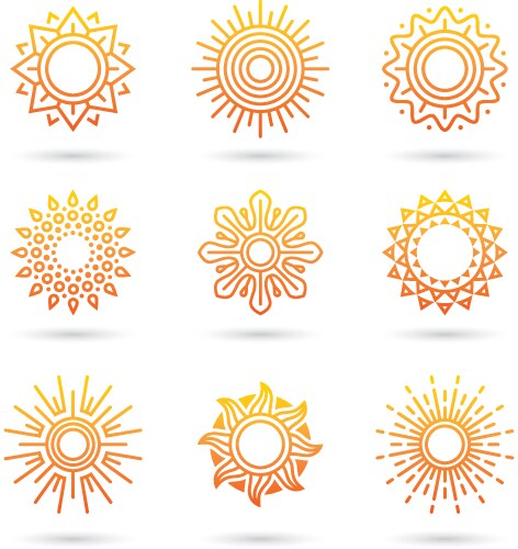 Sun Outline Vector Images (over 100,000)