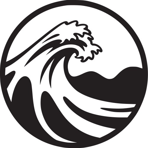 Black Ocean Wave Vector Images (over 72,000)