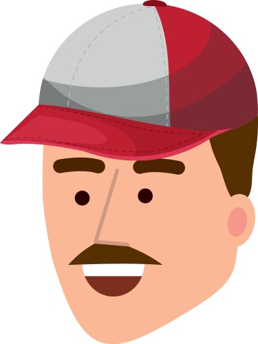 Baseball Face Cartoon Vector Images (over 2,600)