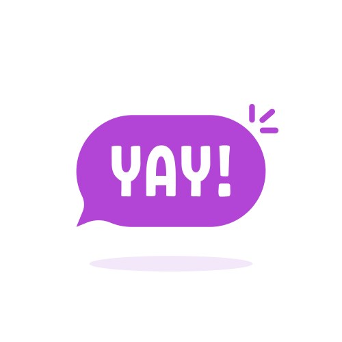 Yay Vector Images (over 550)