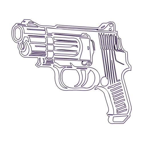 Gun Outline Vector Images (over 52,000)