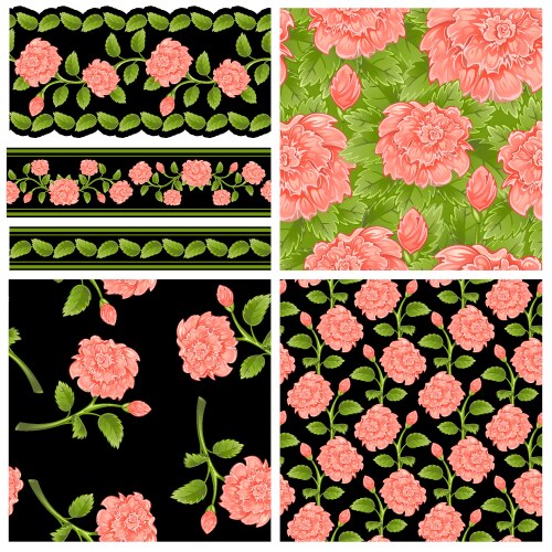 Flower Patterns Vector Images (over 830,000)