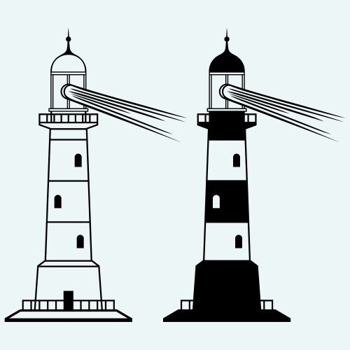 Free Lighthouses Vector Images (over 1,700)