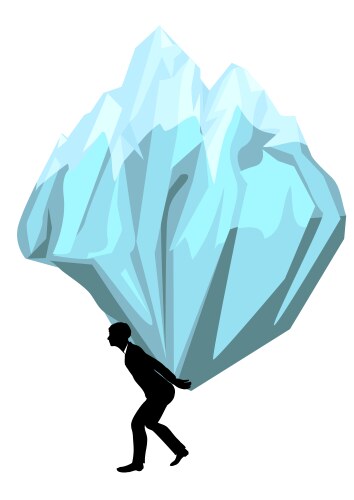 Load handling in workplace loadman proper Vector Image